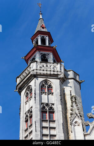 Bruges, Brugge, Belgium. Poortersloge tower, Burgher's Lodge ...