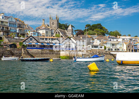 The waterfront at Fowey in Cornwall, UK Stock Photo - Alamy