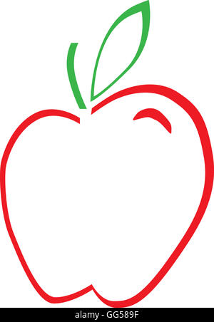 apple education logo Stock Photo - Alamy