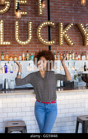 portrait of a beautiful young woman having a video call on a digital ...