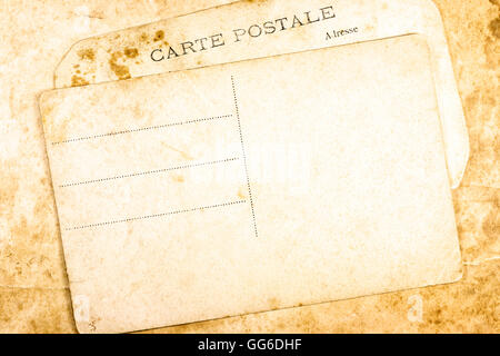 Vintage postcards with torn edges Stock Photo - Alamy