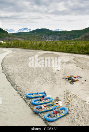 Arial view of Turnback Canyon, Alsek River Stock Photo - Alamy