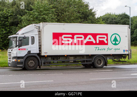 SPAR delivery vehicles delivering for the world's largest international ...