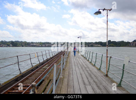 Hythe Pier Railway is the longest continuously running pier railway in ...