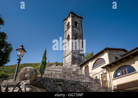 Garfagnana, Tuscany, Italy - Old Church of Gorfigliano, Serchio Valley ...