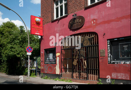 The Indra Club, St Pauli, Hamburg, Germany where the Beatles performed ...