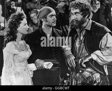 DER SEERÄUBER The Black Swan USA 1942 Henry King Szene mit MAUREEN O ...