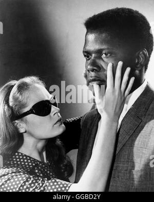 Sidney Poitier & Elizabeth Hartman Film A Patch Of Blue (1966 ...