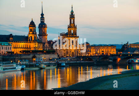 Architecture of Old town Dresden in Saxony, Germany on 8 September 2024 ...