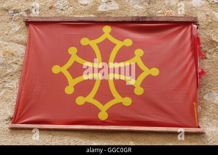 The Occitan cross, also called cross of Occitania, cross of Languedoc ...