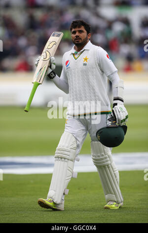 Pakistan batsman Azhar Ali during the ICC Champions Trophy, Group B ...
