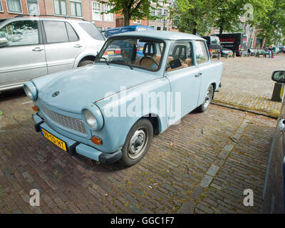 Blue Trabant 601 Car Stock Photo - Alamy