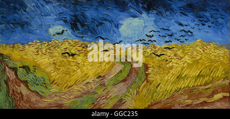 Vincent van Gogh – Wheatfield with Crows (1890) famous landscape ...