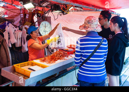 Fish Market in Steveston Village, Richmond, BC, Canada Stock Photo - Alamy