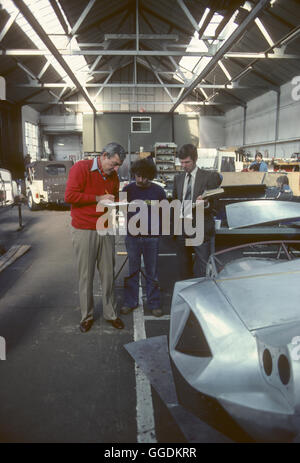 John Weitz 1979 with the X600 an aluminium bodied two seater car he ...