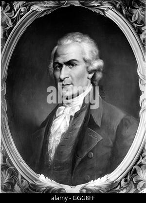 Portrait of Alexander Hamilton (1757-1804) an American statesman and ...