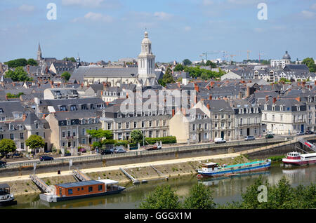 City of Angers in France. In the Maine-et-Loire department in western ...