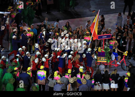 Rafael Nadal of Spain during the ceremony to honor his career on day 1 ...