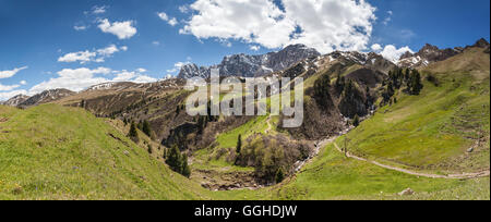 Mountain panorama, Italy Stock Photo - Alamy