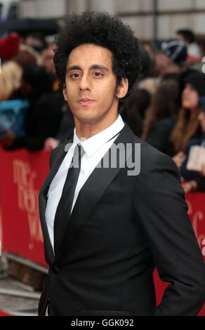 Muzz Khan attending the Me Before You European Film Premiere at Curzon ...