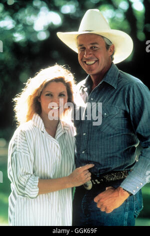DALLAS PRISCILLA PRESLEY as Jenna Wade, STEVE KANALY as Ray Krebbs ...