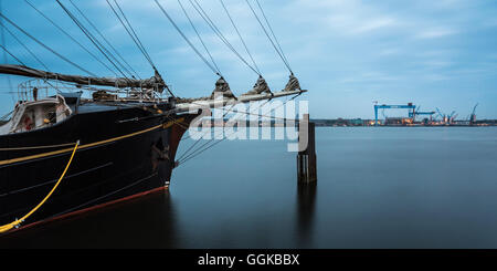 Howaldtswerke-Deutsche Werft, Stenaline (Goteborg), Kiel Fjord, Baltic Sea, Kiel, Schleswig ...