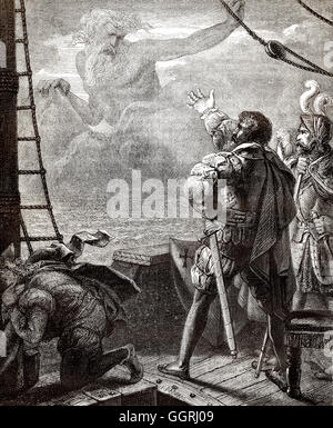 Vintage mythological illustration Stock Photo - Alamy