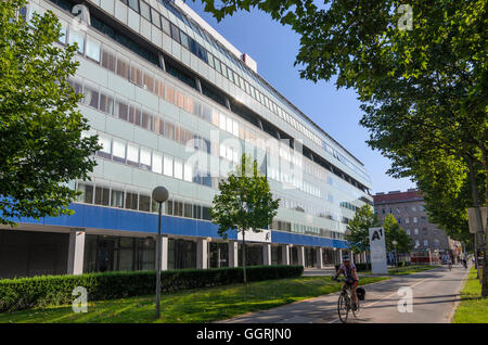 Wien, Vienna: Headquarters of A1 Telekom Austria AG in Lassallestraße 9 ...