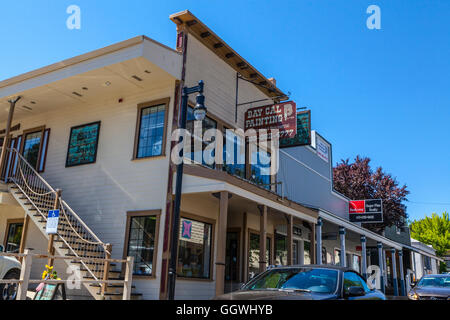 The town of Groveland California a small town on the road to Yosemite ...