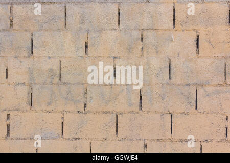 Background of stone wall made with blocks Stock Photo - Alamy