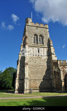 St Mary's Parish Church, Henlow, Bedfordshire, England, UK Stock Photo ...