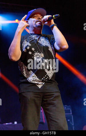 Rapper Ice-T (Tracy Lauren Marrow) at Hollywood Casino Amphitheater ...