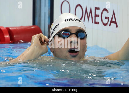 Paul Biedermann of Germany competes in the Men's 200m Freestyle heat ...