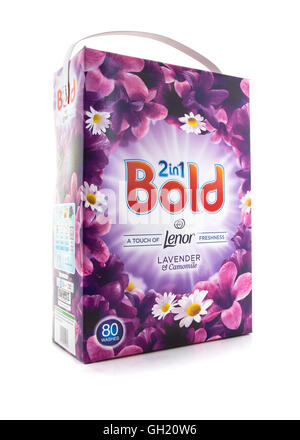 Packet of Bold 2 In 1 Lavender & Camomile Detergent and Fabric Softener ...