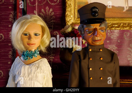 The iconic Lady Penelope with chauffeur Parker in FAB 1, a modified ...