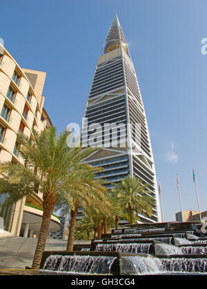 RIYADH - DECEMBER 22: Al Faisaliah tower facade on December 22, 2009 in ...