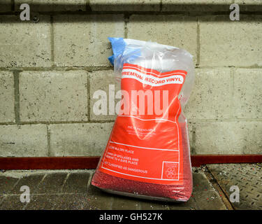 Vinyl pellets before they are melted. Record Industry Vinyl Factory ...