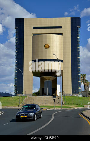 Museum in Windhoek. The Independence Memorial Museum in Windhoek ...
