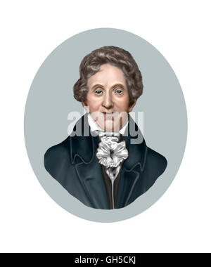Sir John Soane, 1753 - 1837, English Architect Stock Photo - Alamy