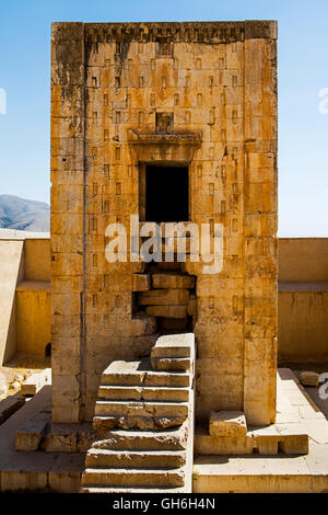 Kaba Zartosht fire temple at "Naqsh-e Rostam" Shiraz Iran Stock Photo ...