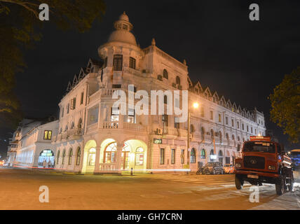 The British Colonial luxury Queen's Hotel is a historic building on D S ...