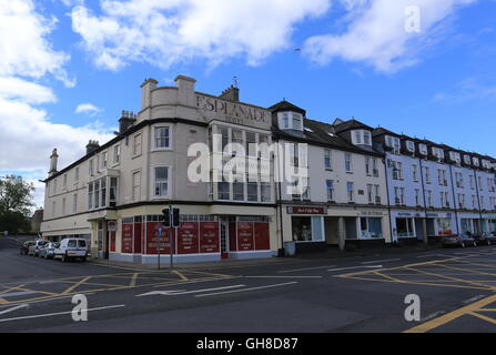 Rothesay street scene Isle of Bute Scotland August 2016 Stock Photo - Alamy