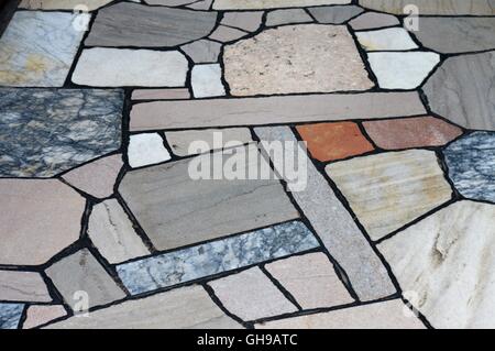 Uneven Tile Floor Stock Photo - Alamy