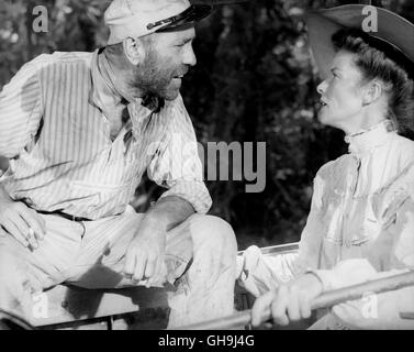 AFRICAN QUEEN The African Queen USA/GB 1951 John Huston KATHARINE ...