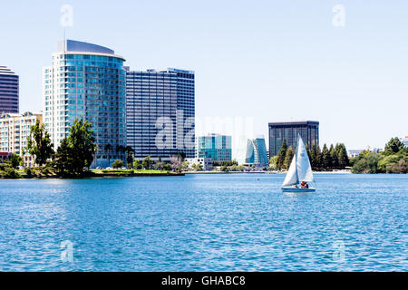 Lake Merritt, Oakland Stock Photo - Alamy