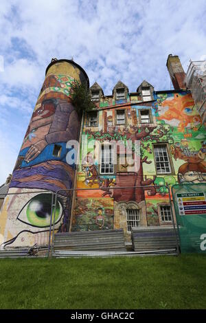 Kelburn Castle Graffiti Project Scotland August 2016 Stock Photo - Alamy