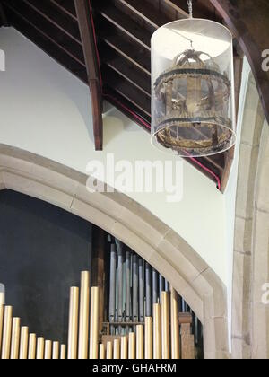 Crants or Maiden's Garland at Holy Trinity church, Ashford-in-the-Water ...