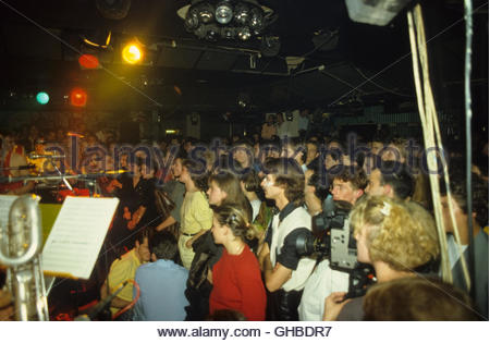 Wien, Club U4 in den 1980ern, Modeschöpfer Marc Thomas Merz Stock Photo ...