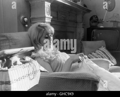 REPULSION UK 1965 Roman Polanski Carol Ledoux (CATHERINE DENEUVE) Regie ...