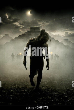 APOCALYPTO USA 2006 Mel Gibson Director MEL GIBSON during the shooting ...
